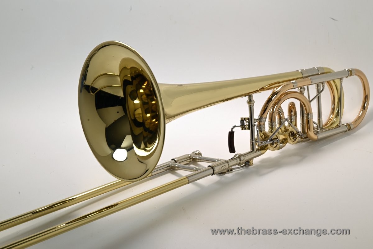 Greenhoe GB5-3Y Custom Bass Trombone | Yellow Brass Bell