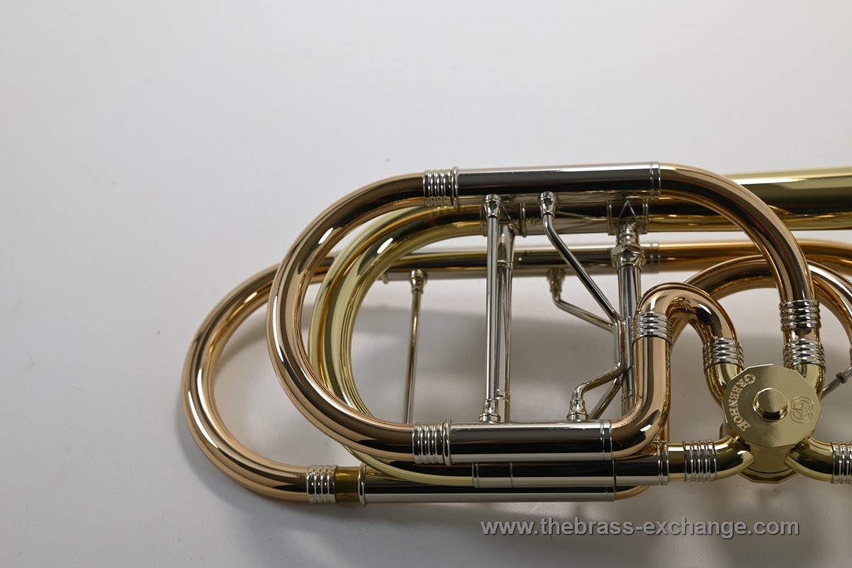 Greenhoe GB5-3Y Custom Bass Trombone | Yellow Brass Bell